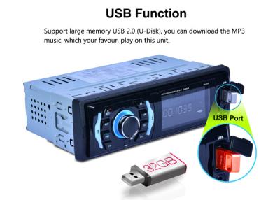 Cina Riproduttore di CD stereo dell'automobile potente con formato MP3 WMA OGG di sostegno di Bluetooth l'audio in vendita