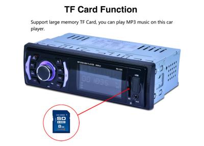 Cina Giocatore dell'automobile stereo dell'automobile di CC 12V BT audio con Bluetooth 24 ore di orologio di Digital in vendita