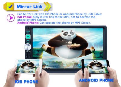 Cina 7159G touch screen stereo dell'automobile dei Gps Bluetooth di baccano di collegamento 2 dello specchio del giocatore dell'automobile MP5 in vendita
