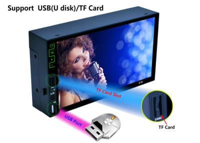Cina Stereotipia stereo dell'automobile di baccano del doppio dell'automobile piena K9b di tocco 7inch con Bluetooth e navigazione in vendita