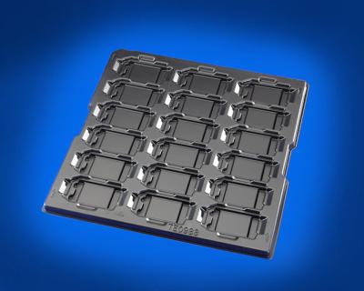 China Electronic components plastic tray from Shanghai YiYou for sale