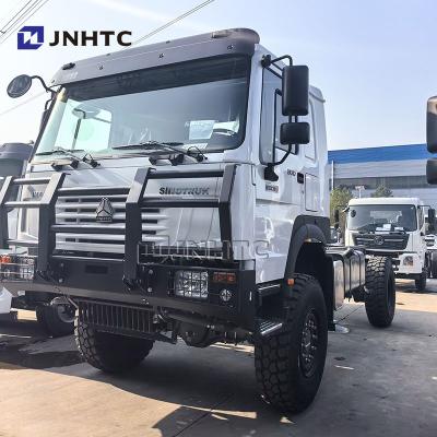 중국 빠른 배달 SINOTRUK HOWO 4X4 화물 차량 변속기 무게 트럭 차체 판매용