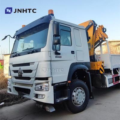 중국 HOWO 크레인 트럭 6x4 400HP 화물 트럭 10톤 붐 크레인 트럭 판매용