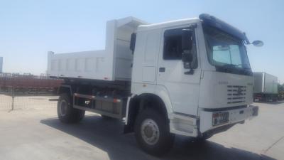 Κίνα διπλό φορτηγό απορρίψεων αξόνων 4×2 290hp, SINOTRUK φορτηγό απορρίψεων 5 - 10 τόνου για τις αποβάθρες προς πώληση
