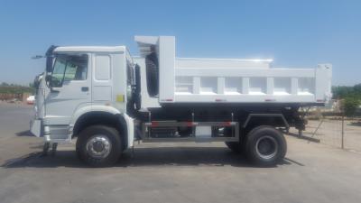 Κίνα διπλό φορτηγό απορρίψεων αξόνων 4×2 290hp, SINOTRUK φορτηγό απορρίψεων 5 - 10 τόνου για τις αποβάθρες προς πώληση