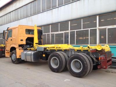 China Hook Arm Garbage Compactor Truck 6x4 20M3 Capaicty For 30-40T Load Capacity for sale