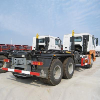 China Hook Arm Garbage Compactor Truck 6x4 20M3 Capaicty For 30-40T Load Capacity for sale