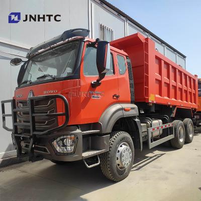 중국 중국 브랜드 사용 된 HOWO 6X6 380HP 유로3 사륜 구동 10 바퀴 디젤 덤퍼 틱퍼 트럭 판매용