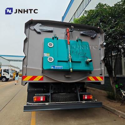 China HOWO Road Sweeper Truck 4X2 Mounted Road Salt Spreader Snow Cleaning Truck for sale