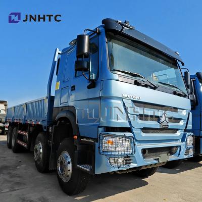 China Sinotruk Howo Cargo Truck 8x4 25 Tons  380hp Fence cargo truck Cheap And Fine for sale