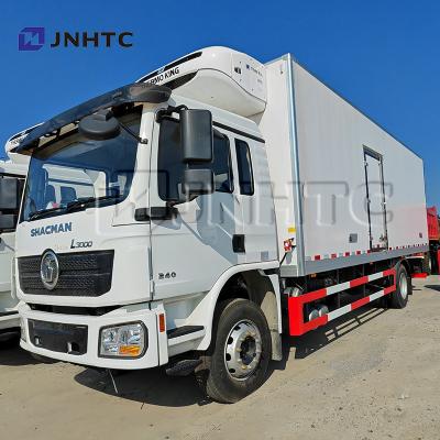 China Nieuwe Shacman L3000 4x2 koeltruck Groenten en fruit10 ton lichtgewicht koeltruck for sale