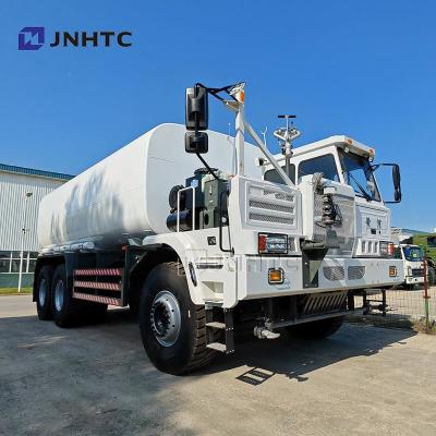 Nuevo Sinotruk Huanghe camión de rociadores de minería 380hp 6x4 rueda de conducción camión de tanque de agua