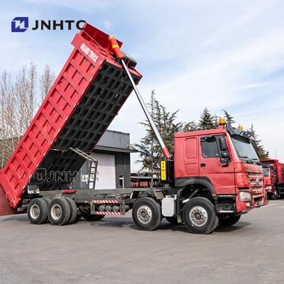 중국 좋은 컨디션 신형 호우 덤프 트럭 8x4 40m3 12 휠 430hp 티퍼 트럭 판매 판매용