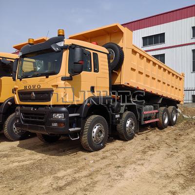 중국 시노트럭 HOWO Tx 덤퍼 트럭 8X4 371HP 12 휠 40톤 오른쪽 드라이브 저가의 티퍼 트럭 판매용