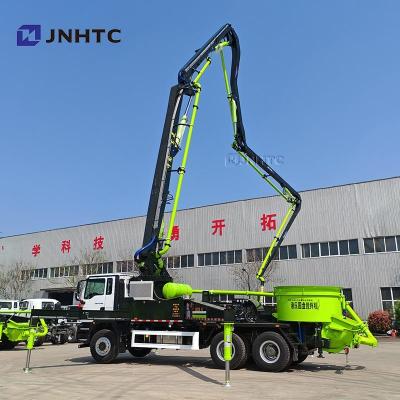 Cina Sinotruk Pesante 47m 6X4 Montato Pompa di calcestruzzo camion con miscelatore a disco idraulico in vendita