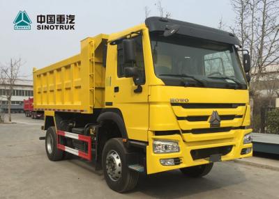 China Os reboques resistentes 4x2 6 do caminhão de SINOTRUK HOWO 266hp rodam o mini caminhão basculante à venda
