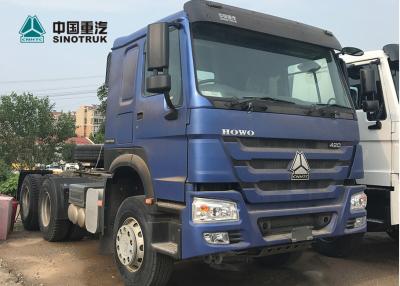 中国 6 x 4 10車輪の索引車のトラックEuro2 420hpの頑丈なトラクターの頭部 販売のため
