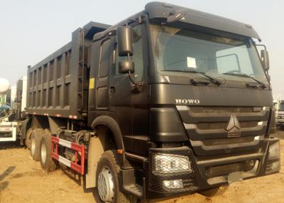 China Cor resistente de 40 toneladas do preto do caminhão basculante 20M3 de 6x4 336hp SInotruk Howo7 à venda