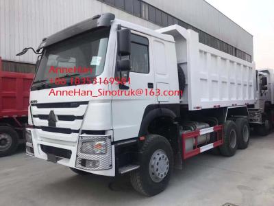 China Caminhão basculante resistente branco de Sinotruk Howo7 da cor, veículo com rodas 10 20 de 6x4 toneladas de caminhão de caminhão basculante à venda