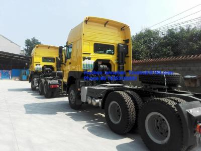 Cina Carrozza del tetto delle ruote HW 79 dell'autotreno LHD 10 del trattore di Howo alta 102 km/ora in vendita