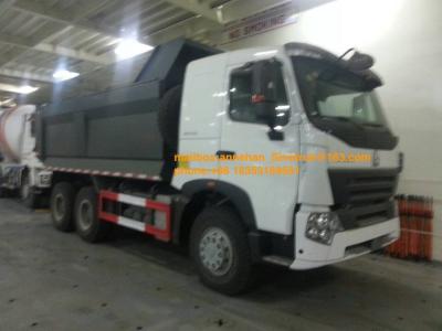 China O tipo carga Capaicty Lhd 10 de A7 Sinotruk 6x4 U do caminhão de caminhão basculante 40-50t da areia de 20m3 cansa-se à venda