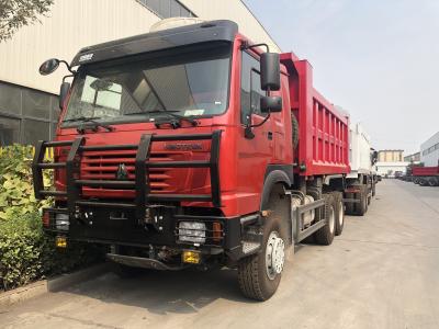 China HF9 de Vrachtwagen van de trommel300l Howo 6x4 Stortplaats met Militaire Bumper Te koop