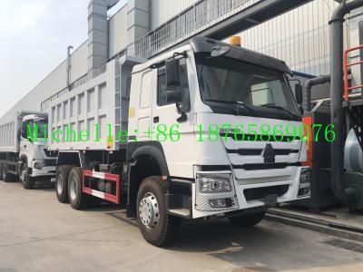 China Caminhão basculante resistente de WD615.69 336hp para canteiros de obras à venda