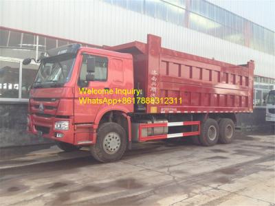 China Sinotruk resistente HOWO 6x4 30 toneladas de Tipper Dump Truck à venda
