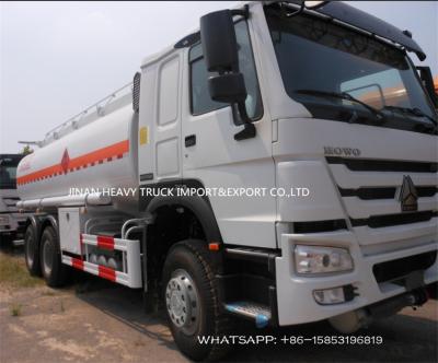 중국 필리핀 시장을 위한 시노트루크 호워 중량 화물 트럭 20cbm 오일 탱크 트랜스포트 트럭 판매용