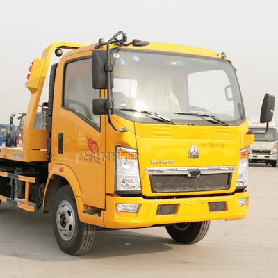 China Neues Sinotruk HOWO/verwendete 3 4x2-Tonnen Wrecker-Tow Road Block Removal Truck zu verkaufen