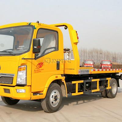 China Neues Sinotruk HOWO/verwendete 3 4x2-Tonnen Wrecker-Tow Road Block Removal Truck zu verkaufen