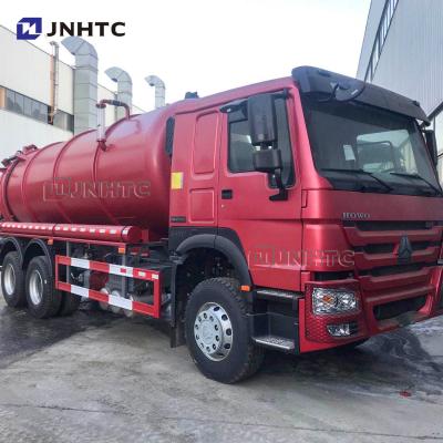 Cina Pulizia di vuoto del camion cisterna 12cbm-22cbm di aspirazione delle acque luride di HOWO 6X4 Euro2 in vendita