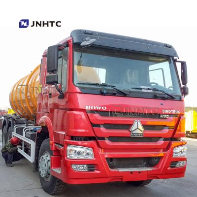 Cina Pulizia di vuoto del camion cisterna 12cbm-22cbm di aspirazione delle acque luride di HOWO 6X4 Euro2 in vendita