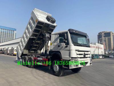 China Eixo resistente dos cavalos-força 3 de Wheeler Tipper 371hp do caminhão basculante 10 de Sinotruk HOWO 6*4 à venda
