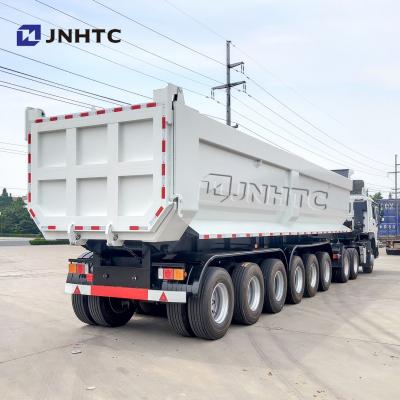 China SINOTRUK Three Four Axles Heavy Duty Semi Trailers 50T 40cbm Self Tipping Dump Truck for sale