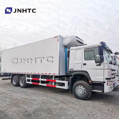 China SINOTRUK HOWO 6x4 Heavy Cargo Truck 20cbm Thermos Refrigerator Truck for sale