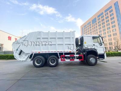 Cina 6x4 10 spinge il secchio d'attaccatura del camion del compattatore dello spreco 16CBM in vendita
