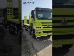 Sinotruk Howo 8x4 Heavy Duty Cargo Truck Electric 12 Wheel 420hp