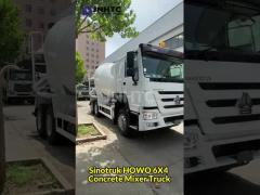 Caminhões de cimento Howo Mixer de concreto 6X4 380HP 10 metros cúbicos Novo / usado Mixer de concreto