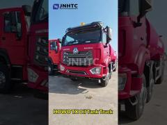 팔려고 내놓 SINOTRUK HOHAN 6X4 연료 전달 디젤 엔진 탱커 트럭