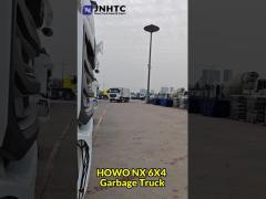 Howo NX 15 CBM Garbage Compactor Truck Achterlader Garbage Compressed Garbage Truck Prijs
