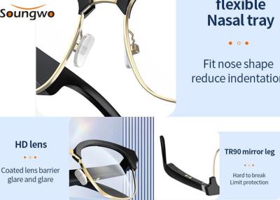 China De slimme Oogglazen van Zonnebrilbluetooth met Sprekershanden Vrij voor Reis Te koop