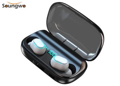 中国 発汗させた証拠のBluetooth無線Earbuds 1800mAhの再充電可能な充満場合TWSの強い低音 販売のため