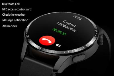 China De ononderbroken Renbaan van de de Manchetgeschiktheid van Hartrate smartwatch bracelet 200mAH Te koop