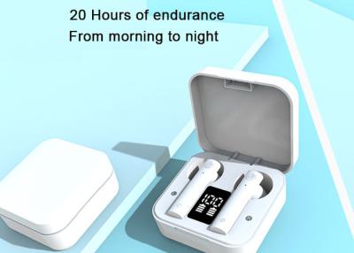 Cina Vera Bluetooth stereotipia senza fili Earbuds del trasduttore auricolare 2* 3.7V Bluetooth di BT5.1 in vendita