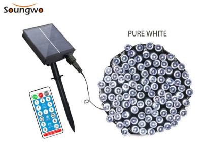 Cina 0603 luci solari 800mah 72ft della corda della lampada con telecomando in vendita