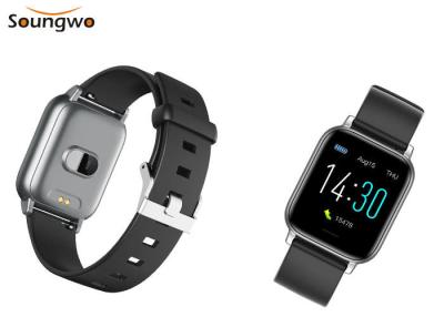 China BLE 5,0 die GPS Drinkende de Vrouwenhealth monitor volgen van het Herinneringssmart watch Te koop