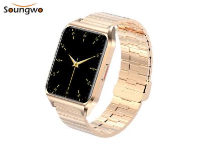 Cina Monitoraggio quadrato di pressione sanguigna di temperatura corporea dello Smart Watch di Bluetooth dello schermo in vendita