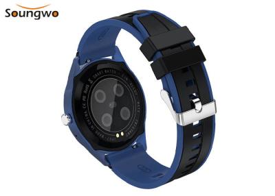 Cina Inseguitore di Rate Monitoring Step Distance Fitness del cuore di chiamata di Smartwatch Bluetooth degli uomini in vendita