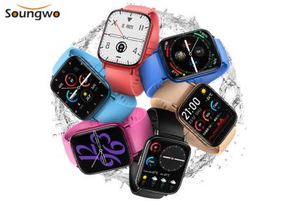 Cina Divisione di sport di distanza del monitoraggio RTL8762C PPG di temperatura dello Smart Watch di forma fisica in vendita